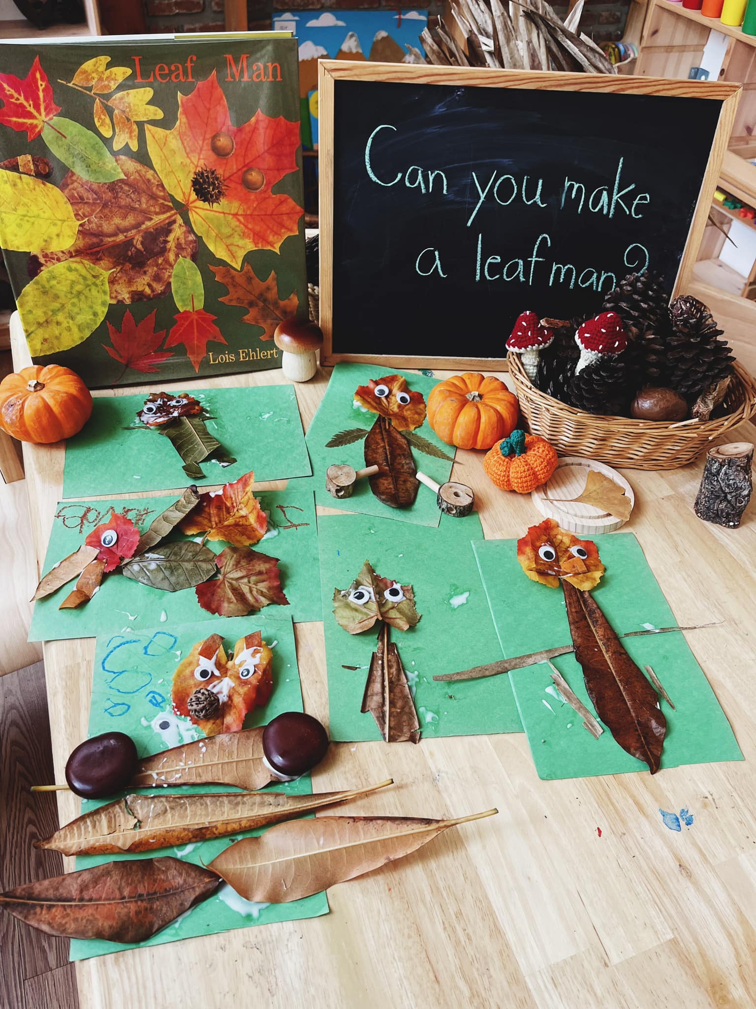 “Leaf Man” is so fun and creative story. 𝘈 𝘓𝘦𝘢𝘧 𝘔𝘢𝘯 𝘨𝘰𝘵 𝘵𝘰 𝘨𝘰 𝘸𝘩𝘦𝘳𝘦 𝘵𝘩𝘦 ...